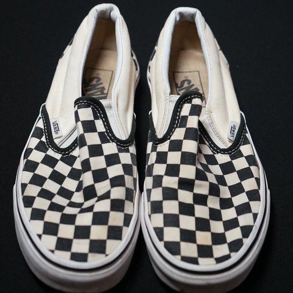 Vans | Shoes | Black And White Checkered Vans | Poshmark